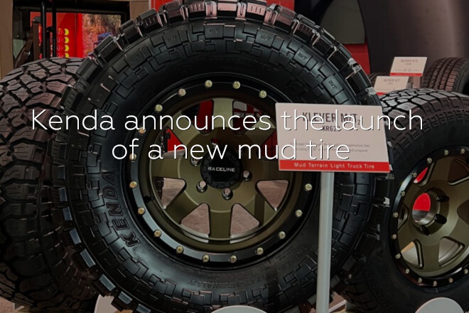 Kenda announces the launch of a new mud tire - TiresVote.com
